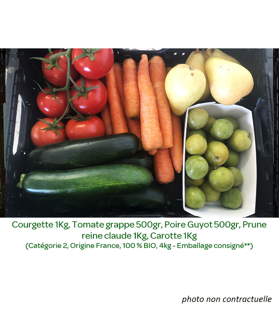 chaque semaine un panier BIO de saison 100 % BIO Français | Provencia Shop